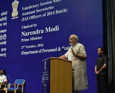Politics should never override policy: PM Modi to newly-inducted IAS ...
