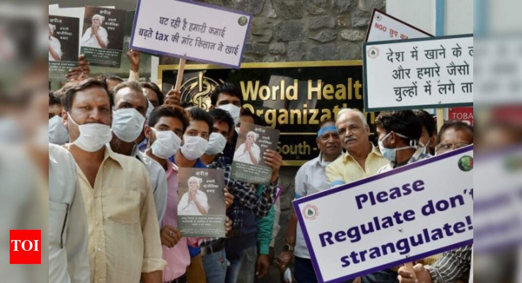 Tobacco Farmers Protest: Farmer's association's protest against anti ...