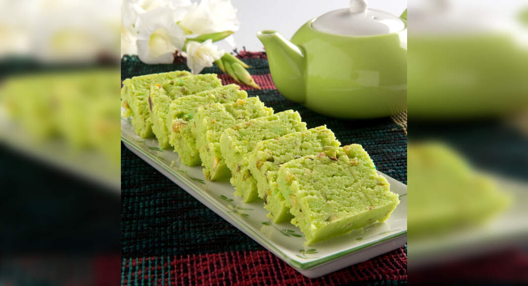 Pista Burfi Recipe: How to Make Pista Burfi Recipe | Homemade Pista ...