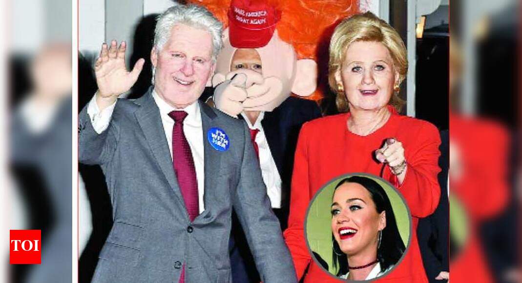 Katy Perry's Hillary makeover, Orlando Bloom's 'troll Trump' wins ...