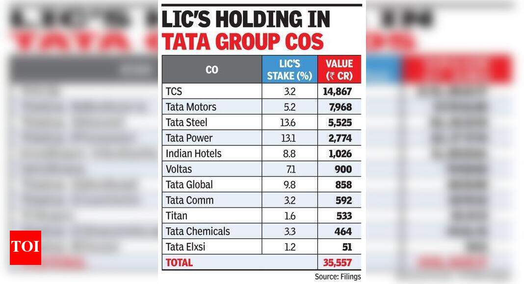 LIC likely to back board decisions - Times of India
