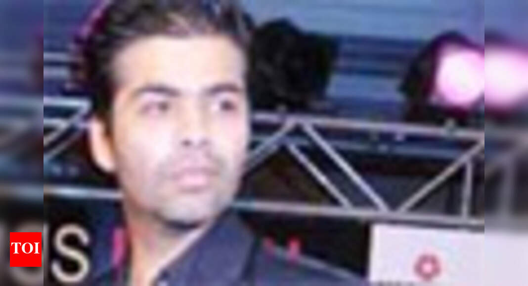 KJo gets frank, Rahul has a pimple! | Hindi Movie News - Times of India