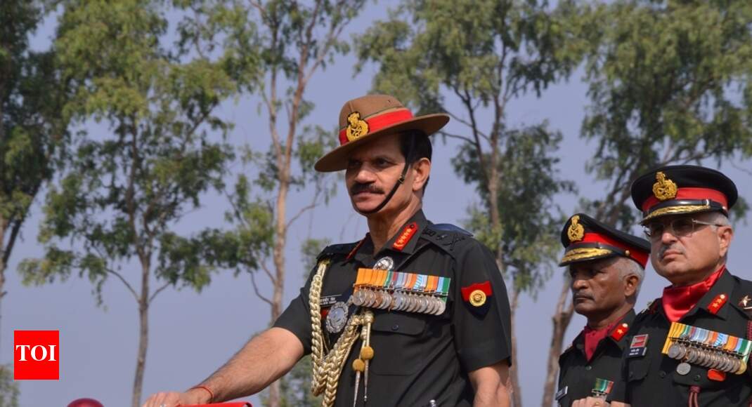 Army Chief presents President’s Colours to 2 battalions of Mahar ...