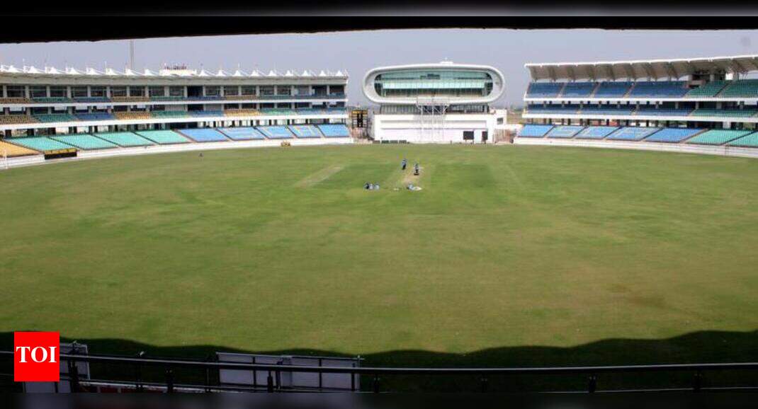 SCA bats for stadiums across S’rashtra | Rajkot News - Times of India