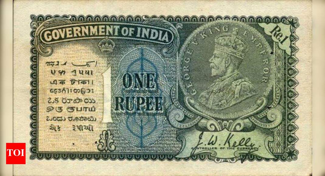 Re 1 Note: At 78 paise per print, Re 1 note now profitable | Chennai ...