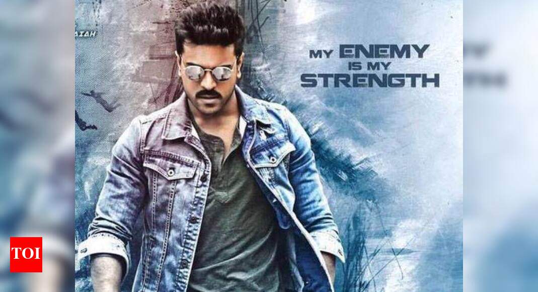 Ram Charan wraps up his intro song | Telugu Movie News - Times of India