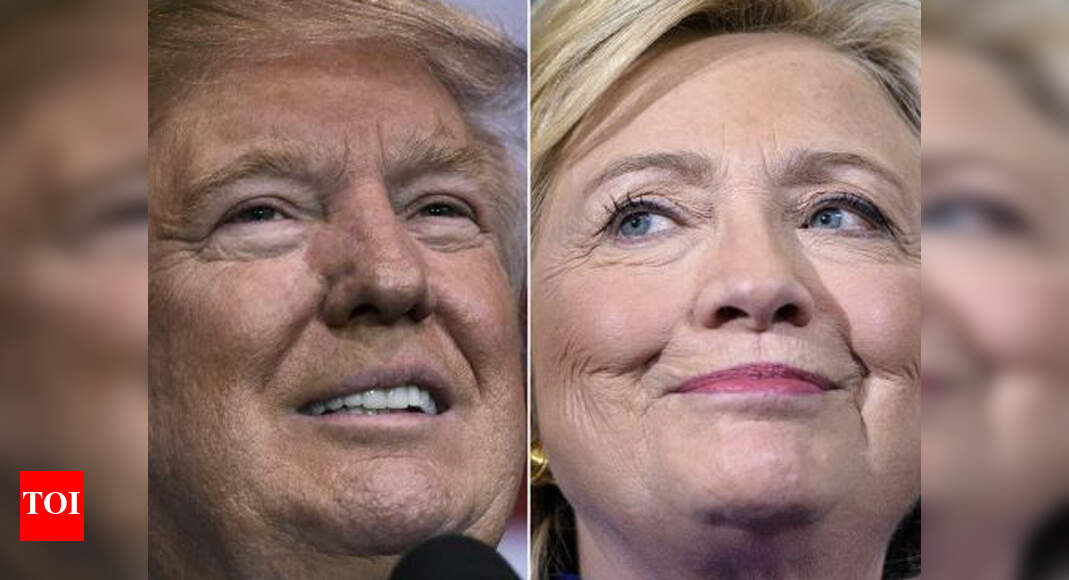 US Election Results: After midnight vote, Trump ahead of Clinton 32-25 ...