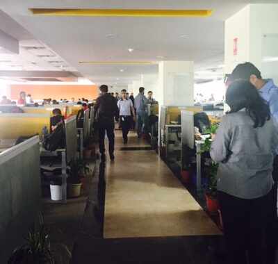 Action packed morning at Paytm’s Noida headquarters - Times of India