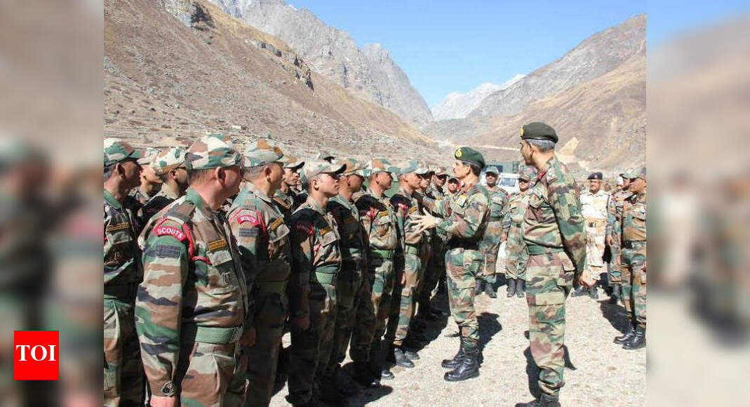 Situation along LAC: Army chief reviews operational situation along LAC ...