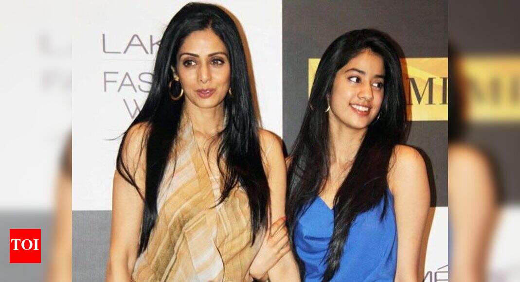 Jhanvi Kapoor is being raised with strict diktats from Sridevi | Hindi ...