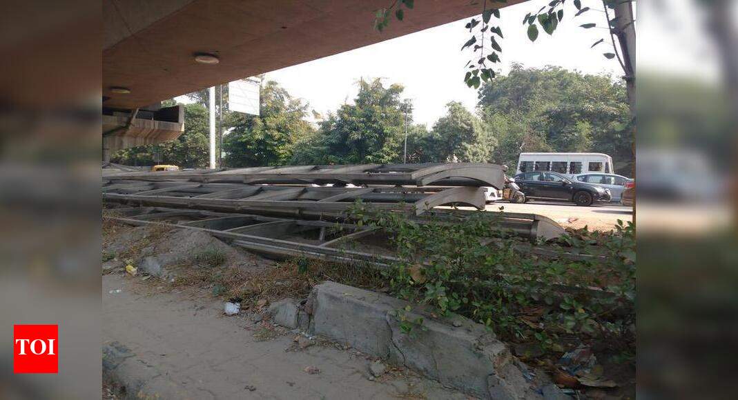Construction waste dumped, removed, dumped again - Times of India