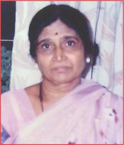 Smt. Vijaya Subbarayan - Times of India