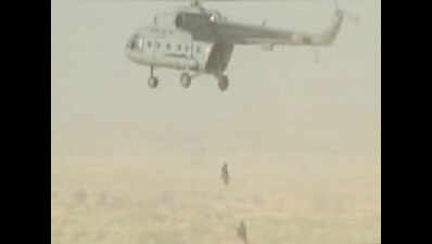 Air Force, Army carry out major heliborne exercise in Rajasthan ...