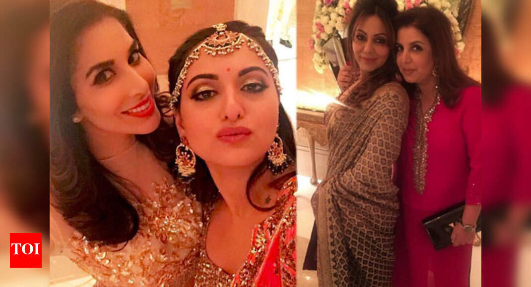 Inside pics: Ranbir Kapoor, Sonakshi Sinha, Gauri Khan at Mukesh Ambani ...