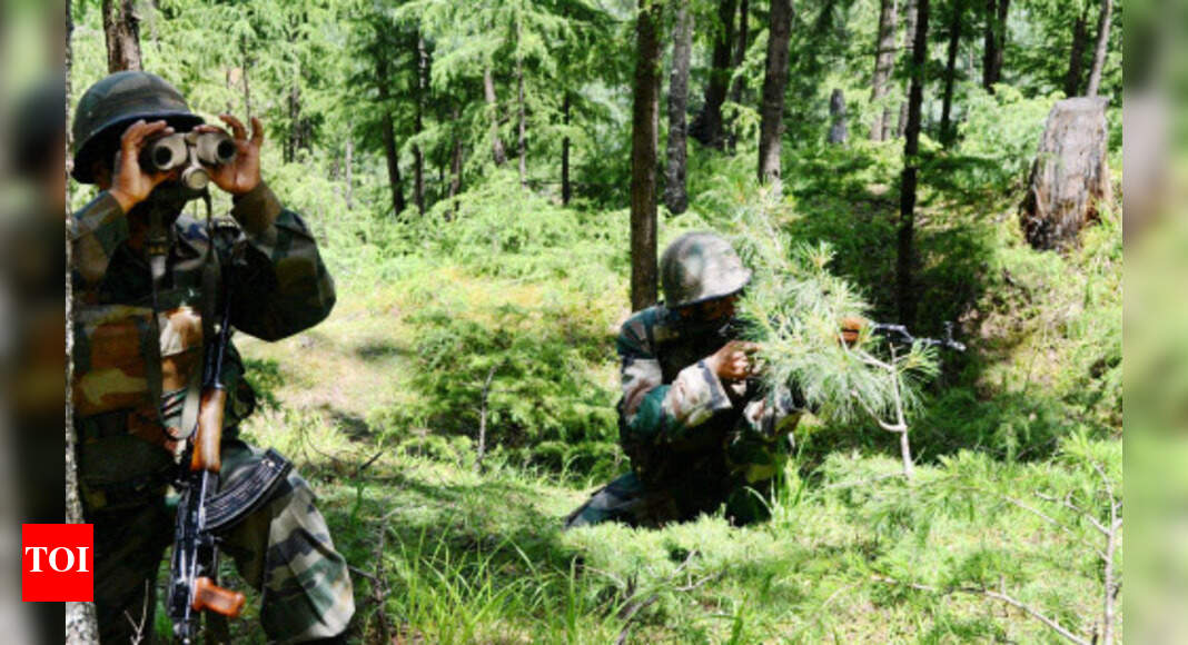 Army foils infiltration bid along LoC, one terrorist killed | India News - Times of India