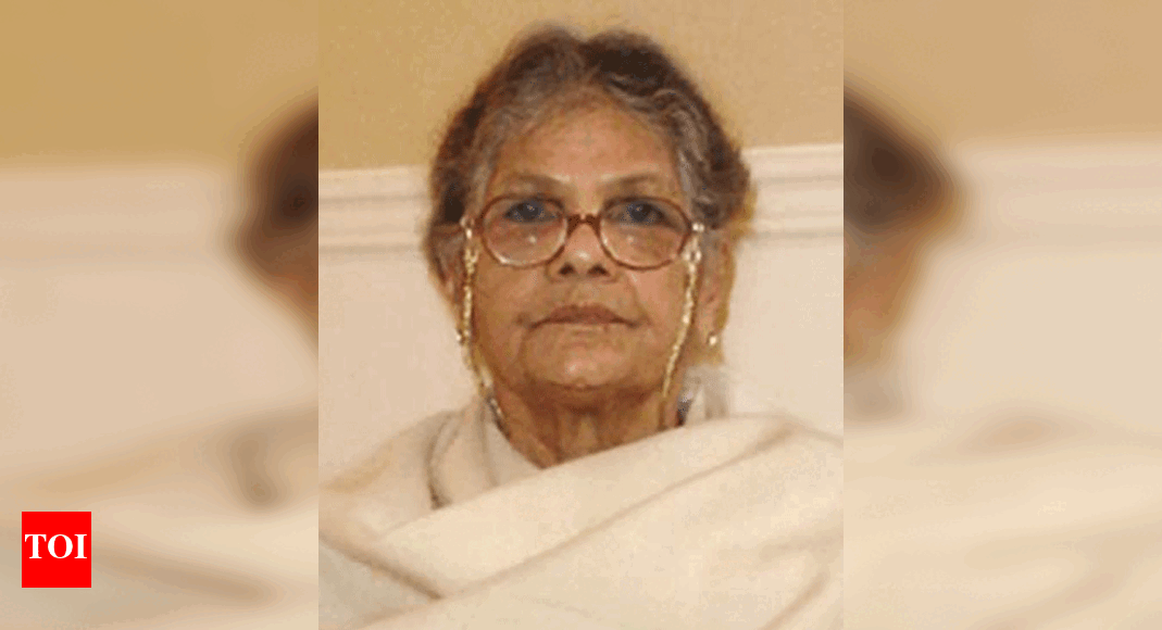 Mrs. Vimla Mathur - Times of India