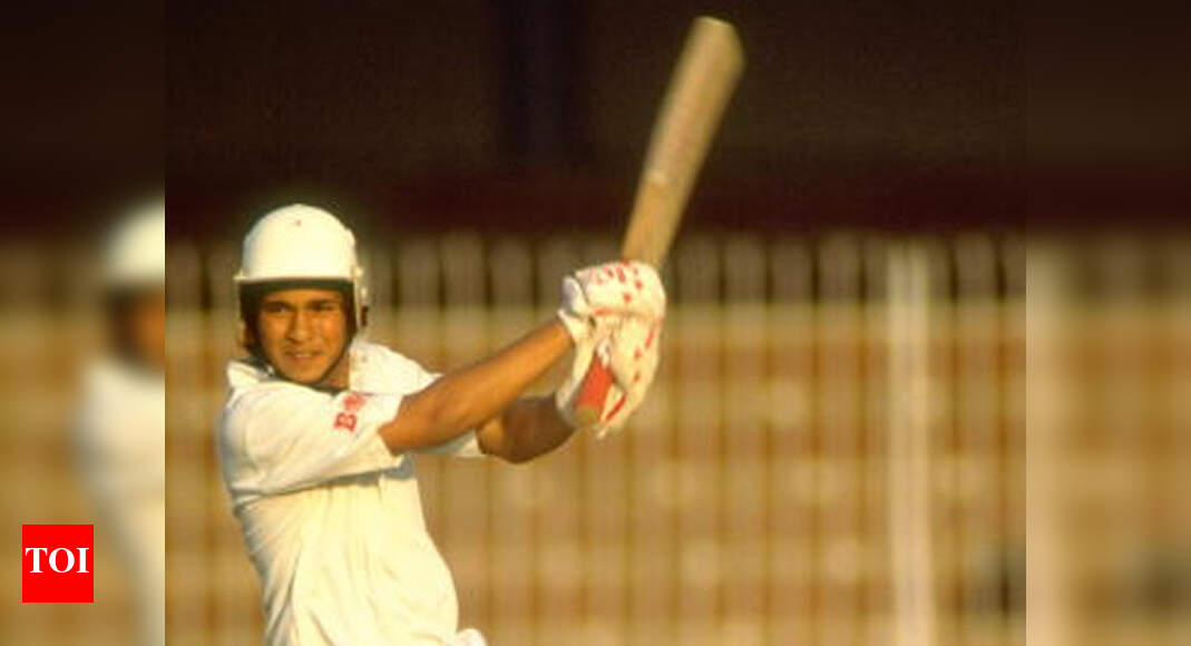Sachin Tendulkar Test Debut: This day that year: Sachin Tendulkar makes ...