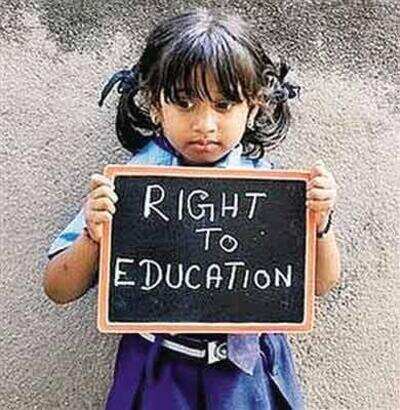 Education department spreads awareness about right to education | Agra ...