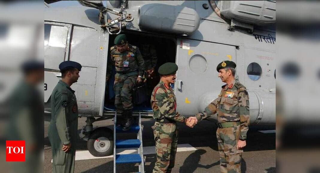 Be alert and aggressive, Army chief asks troops at LoC | India News ...