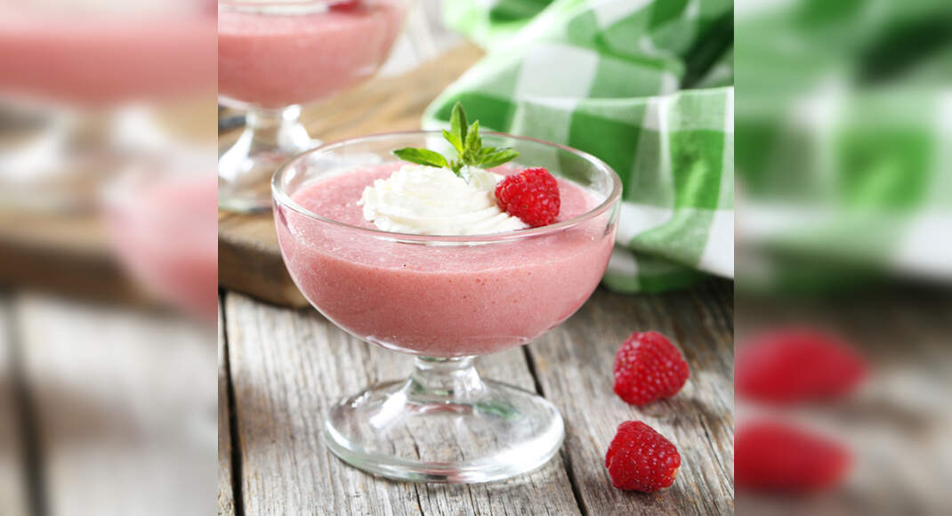 Frozen Raspberry Mousse Recipe: How to Make Frozen Raspberry Mousse ...