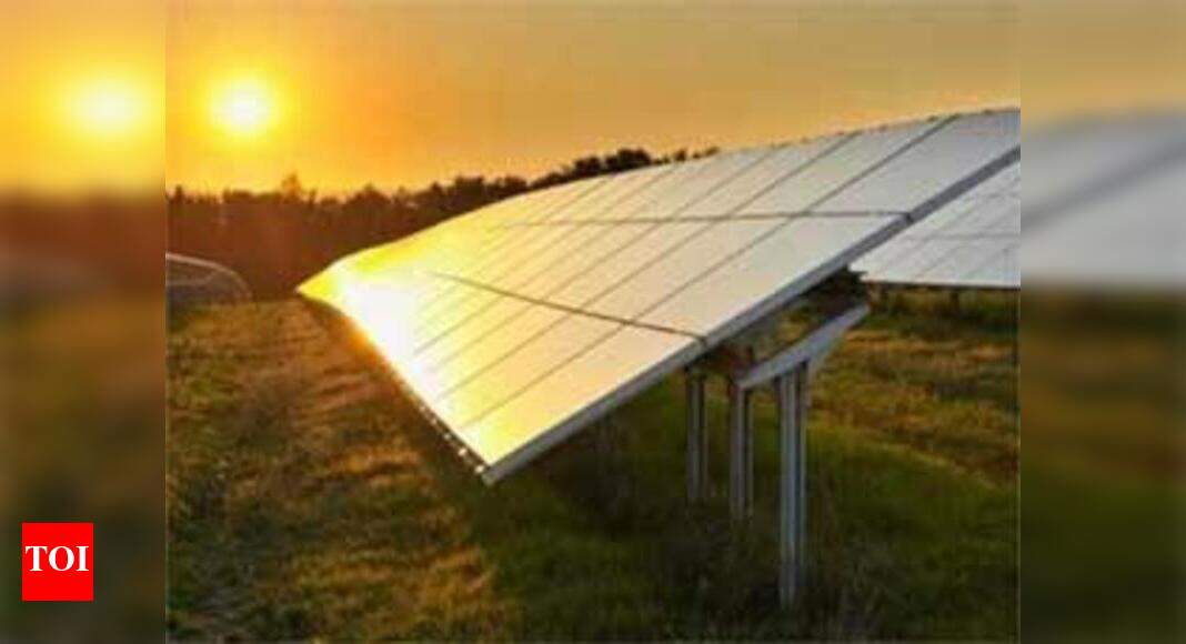 Captive solar power plant commissioned | Trichy News - Times of India