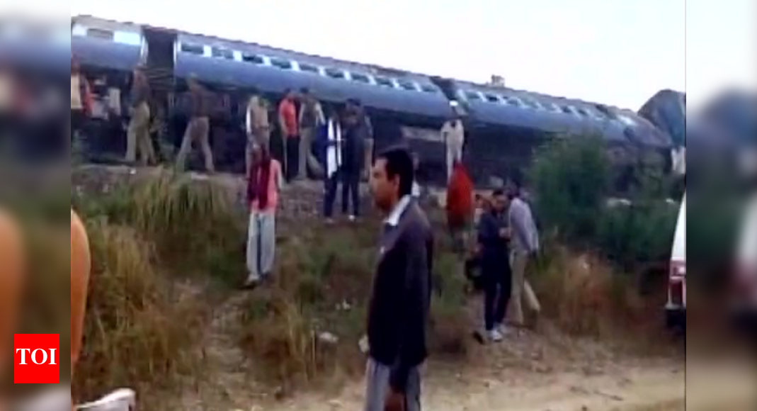 Indore-Patna Train Derailment: Indore-Patna train derailment: Railways ...