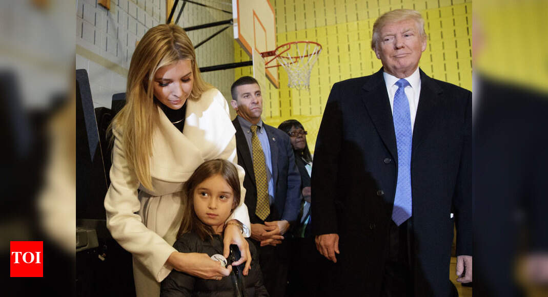 Chinese hope for Trump's softened stand as his granddaughter recites ...