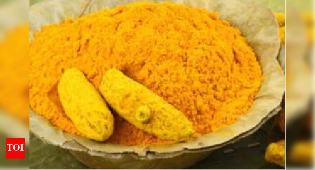 Erode turmeric market turns `white' today | Chennai News - Times of India