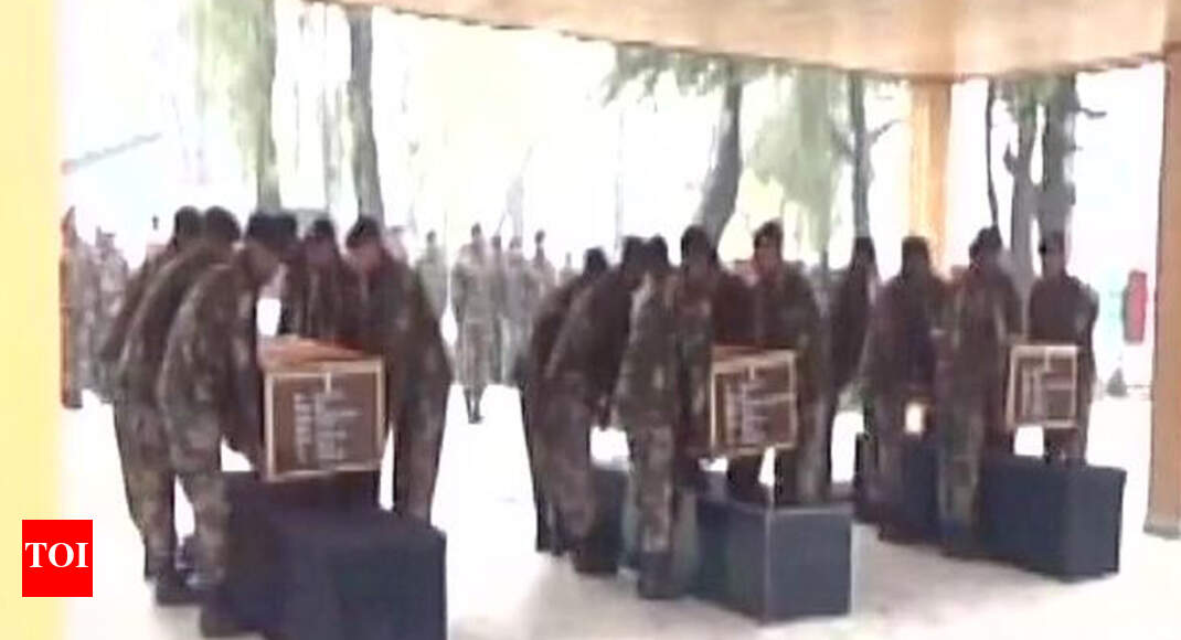 LoC attack : Army pays tributes to 3 soldiers killed in LoC attack ...