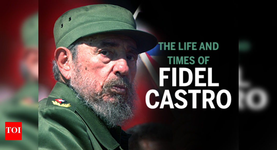 Infographic: Former Cuban President Fidel Castro passes away - Times of ...