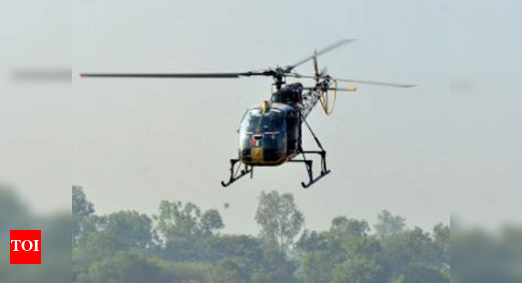 Cheetah Helicopter Crash: Three officers killed in Army Cheetah chopper crash | India News ...