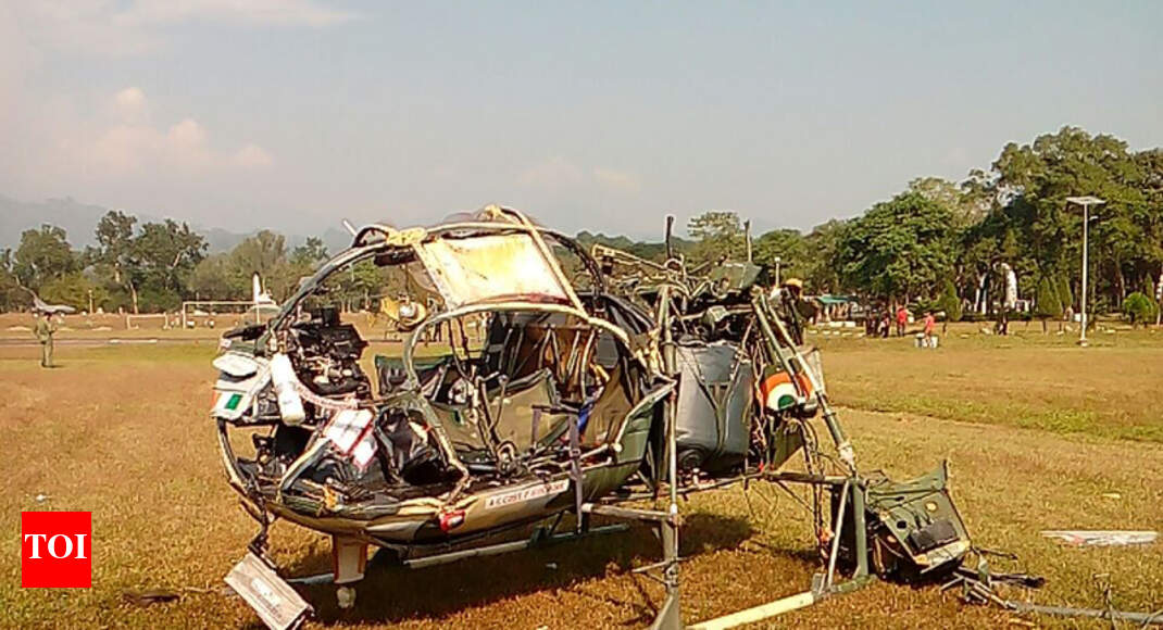 Cheetah Helicopter Crash: Three officers killed in Army Cheetah chopper crash | India News ...