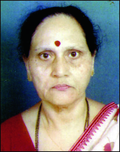 Mrs.Kumudini Nilkanth Sakhwalkar - Times of India