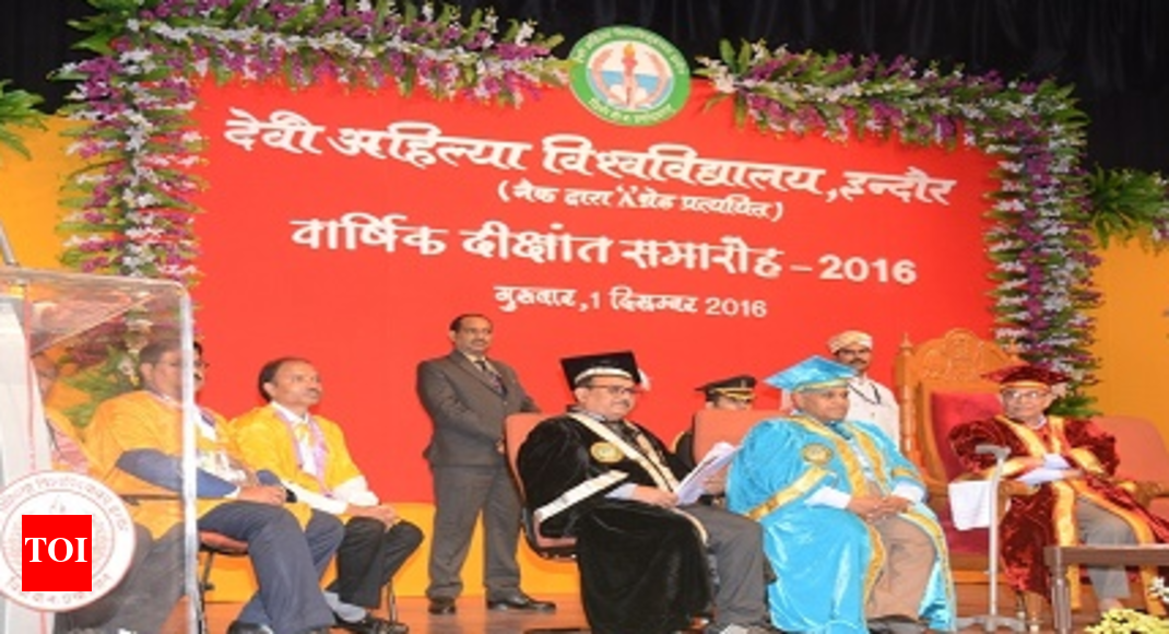 Devi Ahilya Vishwavidyalaya: Devi Ahilya Vishwavidyalaya to hold ...