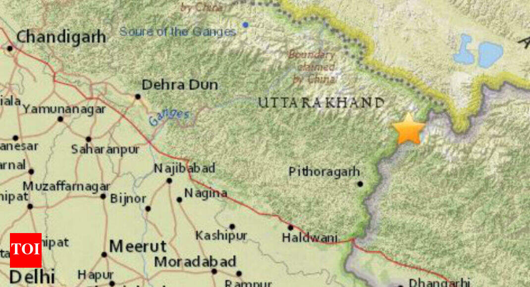 Earthquake in Uttarakhand: Magnitude 5.2 quake with epicentre near ...