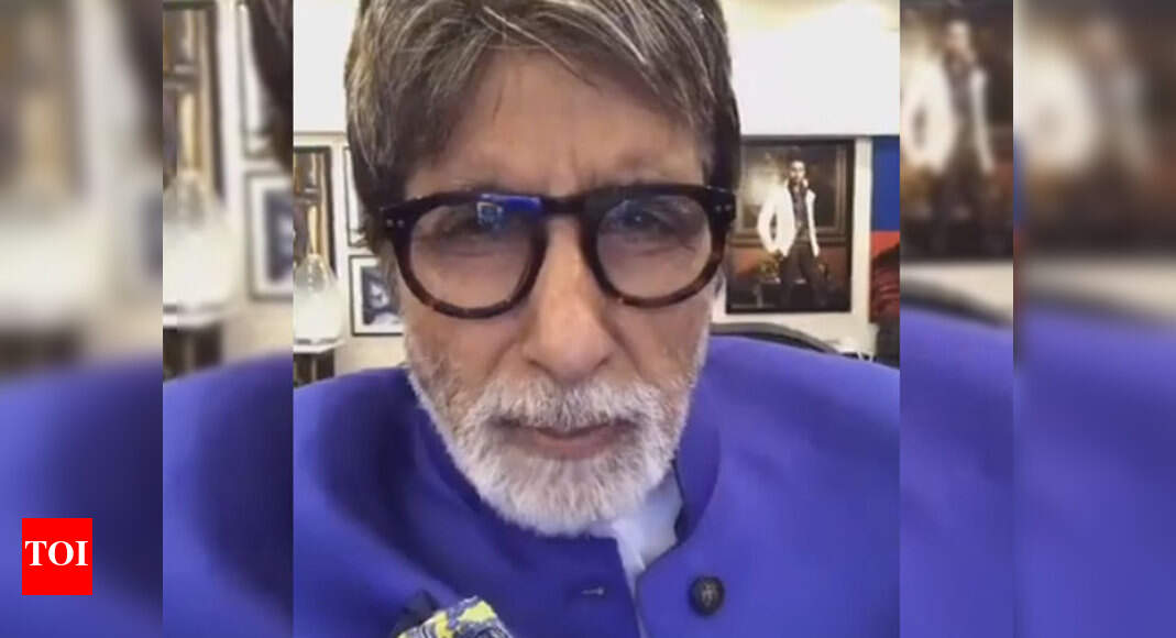 Watch: Amitabh Bachchan gives fans a peek into his office | Hindi Movie ...