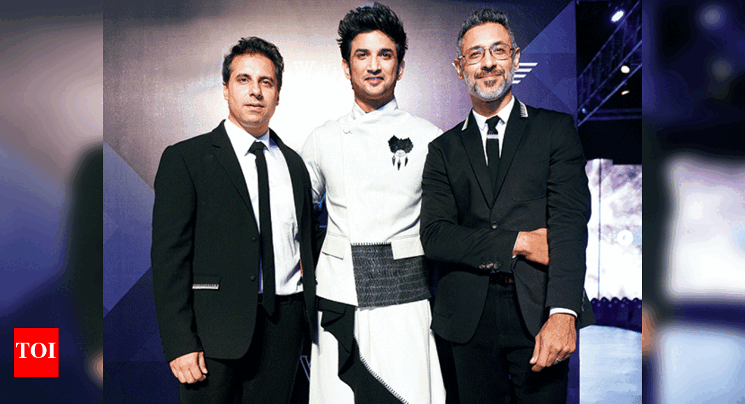 Sushant Singh Rajput walks the ramp for Shantanu-Nikhil | - Times of India