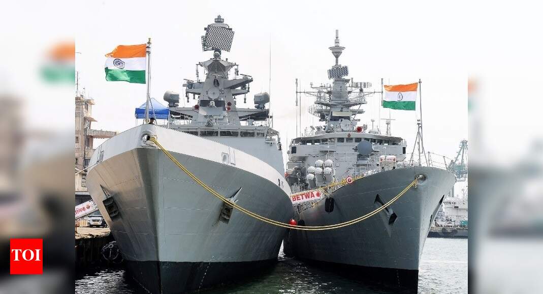 INS Betwa tips over at Mumbai Naval Dockyard: Two sailors dead, 14 ...