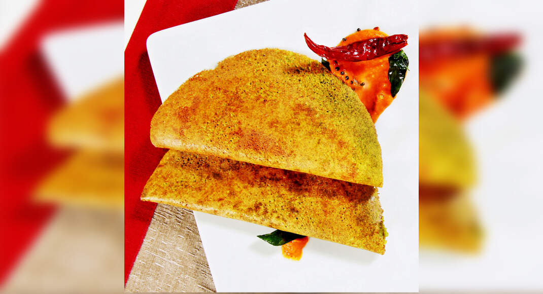 Green Dosa Recipe: How to Make Green Dosa Recipe | Homemade Green Dosa ...