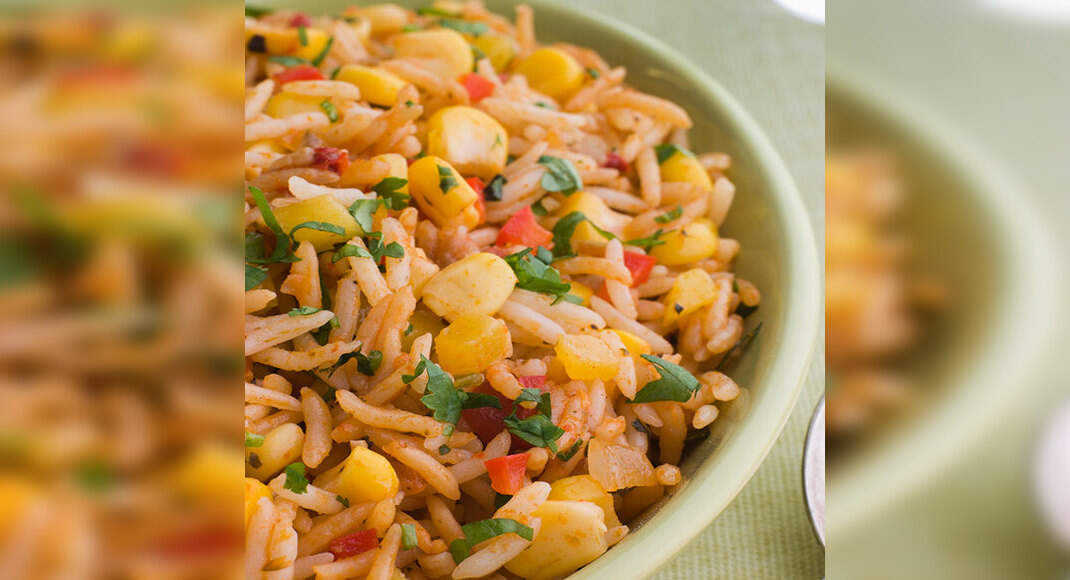 Corn Tahiri Recipe: How to Make Corn Tahiri Recipe | Homemade Corn ...