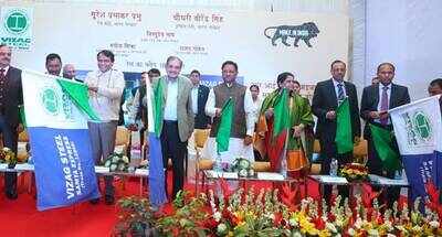 Vizag Steel promotes Brand Image through Railways - Times of India