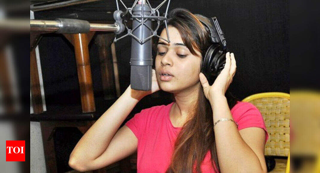 Shalmali sings title song of Chahul - Times of India