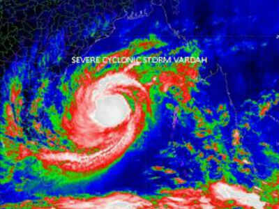 Vardah Cyclone - Times of India