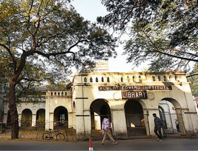 UP close with cantonment - A library with a voluminous tome of history ...