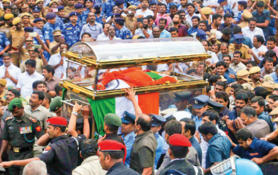 Turning a new leaf - peaceful funeral a sign of progress | Chennai News ...