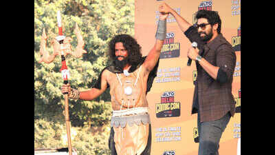 Bahubali: 'Bahubali' rivals together at Delhi’s Comic Con! | Delhi News ...