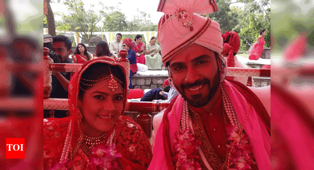 Aditi Sharma marries long-time beau Sundip Ved - Times of India