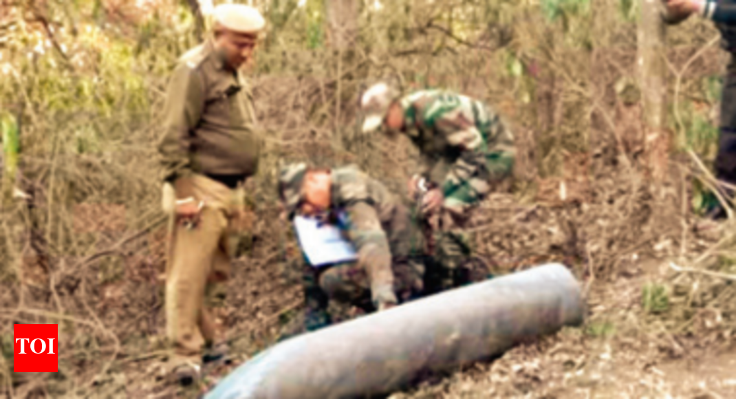 bomb shell: Live bomb shell came from TBRL: Army | Chandigarh News ...