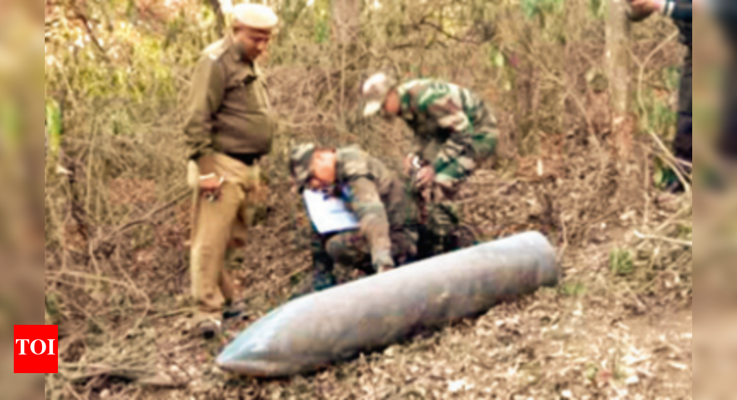 Bomb Shell: Live bomb shell came from TBRL: Army | Chandigarh News ...