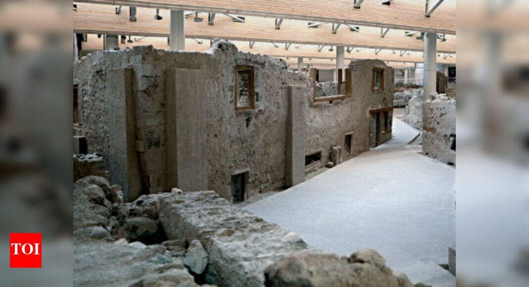 2,500-year-old city discovered in Greece - Times of India